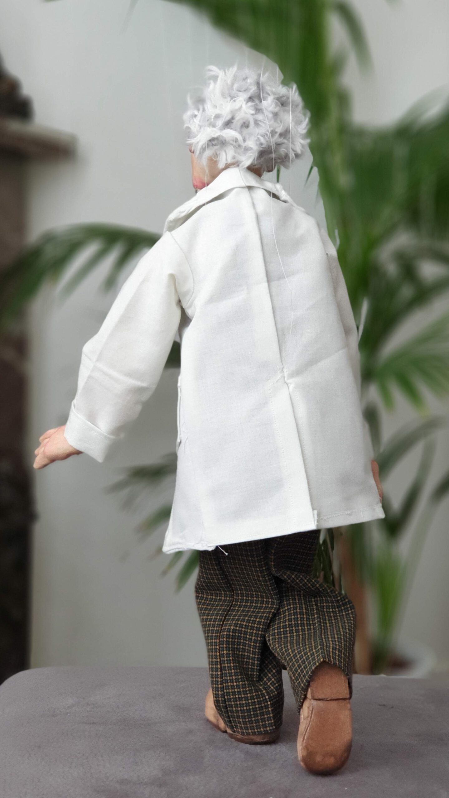 Professor Handgemaakte Houten Marionette | Puppets&Strings